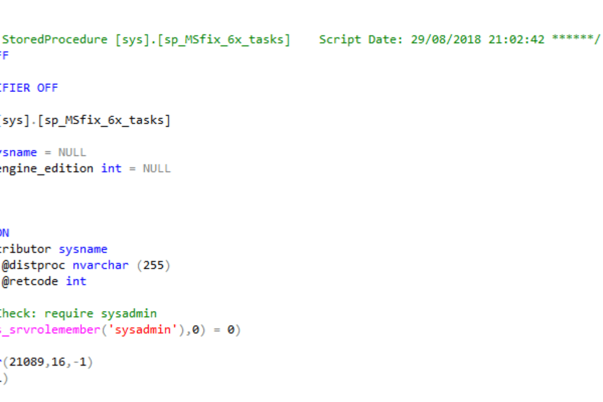 SQL Server - Peter Whyte