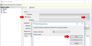 Restoring a Full Database Backup in SQL Server - SQL DBA Blog