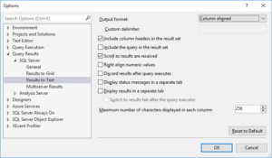 Exporting SQL Server Query Results to CSV - SQL DBA Blog