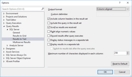 Exporting SQL Server Query Results to CSV - SQL DBA Blog