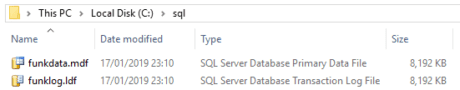Attaching SQL Databases Without Log Files - SQL DBA Blog