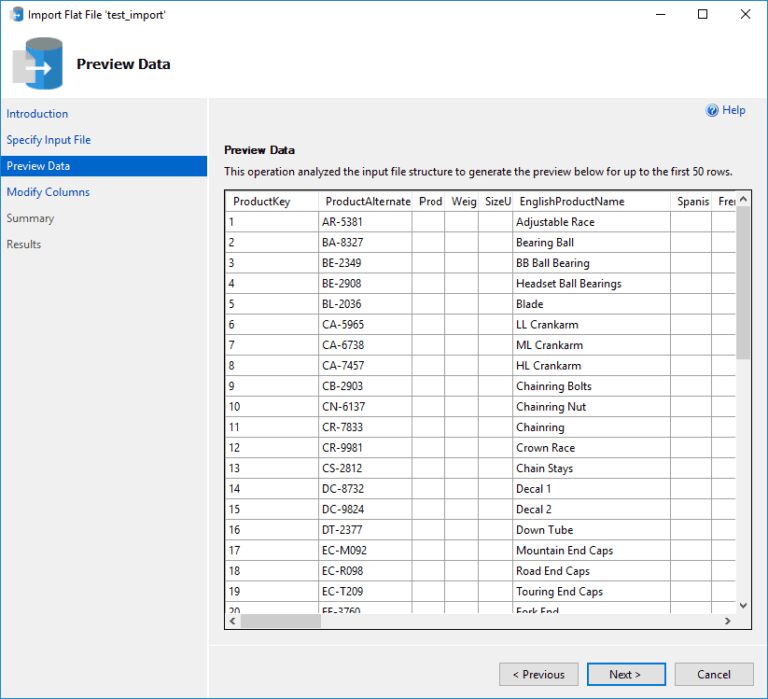 Ssms Import Flat File Feature Sql Dba Blog