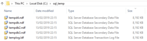 How to Move Temp DB Files in SQL Server - SQL DBA Blog