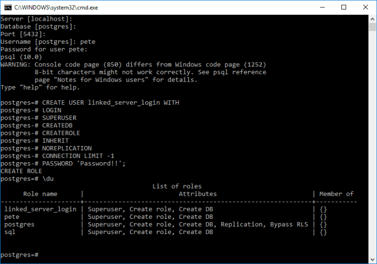 Creating A Linked Server With A Postgres Database Sql Dba Blog
