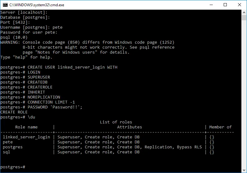 Creating A Linked Server For A Postgresql Database Sql Dba Blog 7889