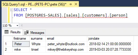 Creating a Linked Server for a PostgreSQL Database - SQL DBA Blog