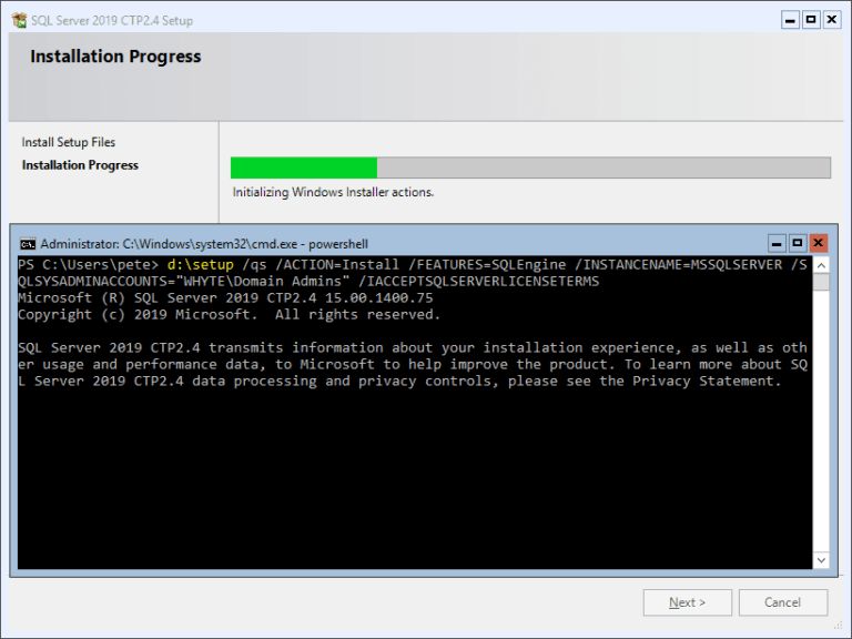 Install/Uninstall SQL Server via Command - SQL DBA Blog
