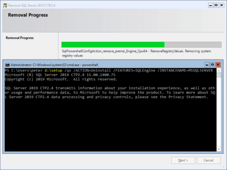 Install/Uninstall SQL Server via Command - SQL DBA Blog