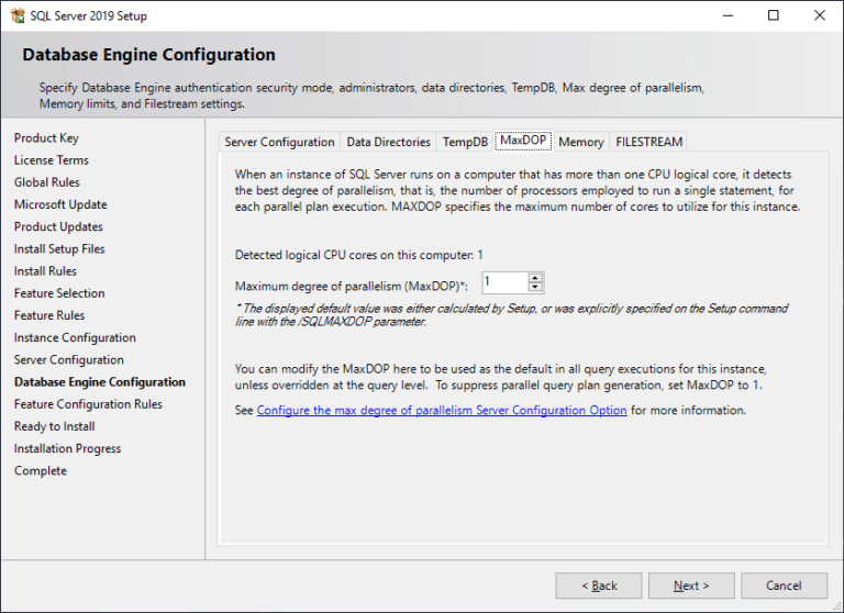 What's New in the SQL Server 2019 Installation Wizard - MSSQL DBA Blog
