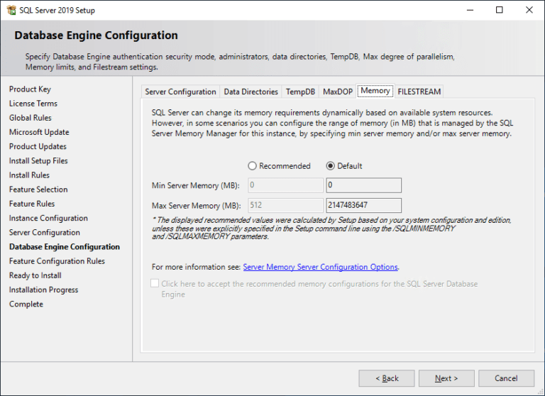 What's New in the SQL Server 2019 Installation Wizard - MSSQL DBA Blog