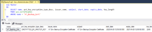 Backing up a SQL Server Database with Encryption - SQL DBA Blog