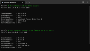 Testing Connectivity to Remote Server Ports with PowerShell - SQL DBA Blog