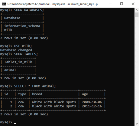 Creating a Linked Server with a MySQL Database - SQL DBA Blog