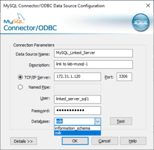 Creating a Linked Server with a MySQL Database - SQL DBA Blog