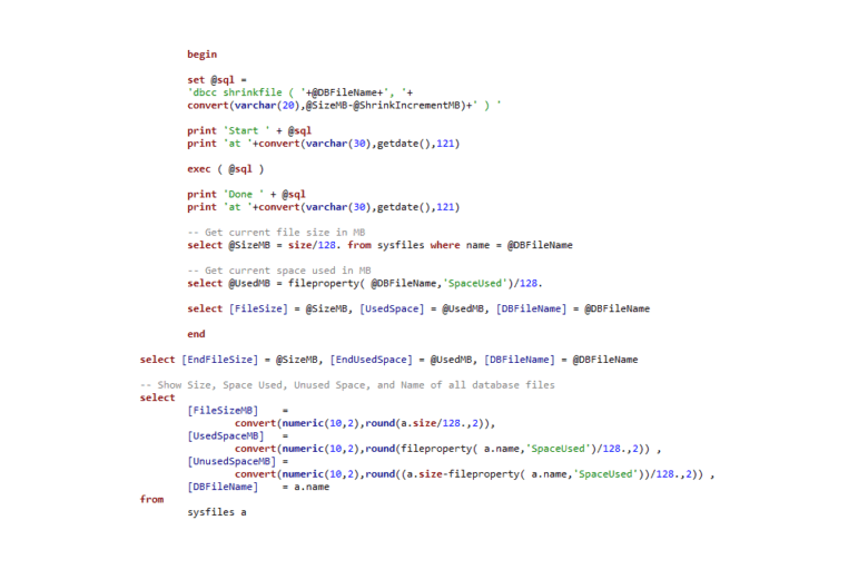 SQL Server - Peter Whyte