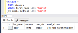 Searching for a String Across All Tables in SQL Server - SQL DBA Blog