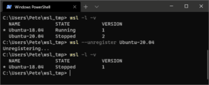 How to Uninstall a Linux Distro in WSL - SQL DBA Blog