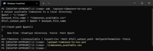 Get-TimeZone in PowerShell - SQL DBA Blog
