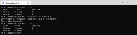 How To Change From WSL2 to WSL1 - SQL DBA Blog
