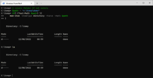 Creating Folders (If Not Exists) with PowerShell - SQL DBA Blog