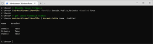 How to Enable Windows Firewall using PowerShell - SQL DBA Blog