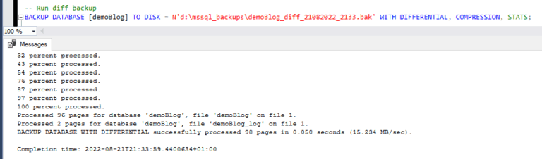 How to Backup a Database in SQL Server - SQL DBA Blog