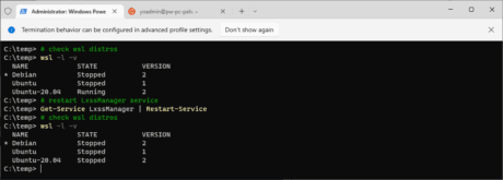 How to Restart Windows Subsystem for Linux (WSL) - SQL DBA Blog