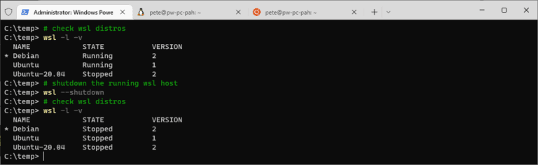 How to Restart Windows Subsystem for Linux (WSL) - SQL DBA Blog