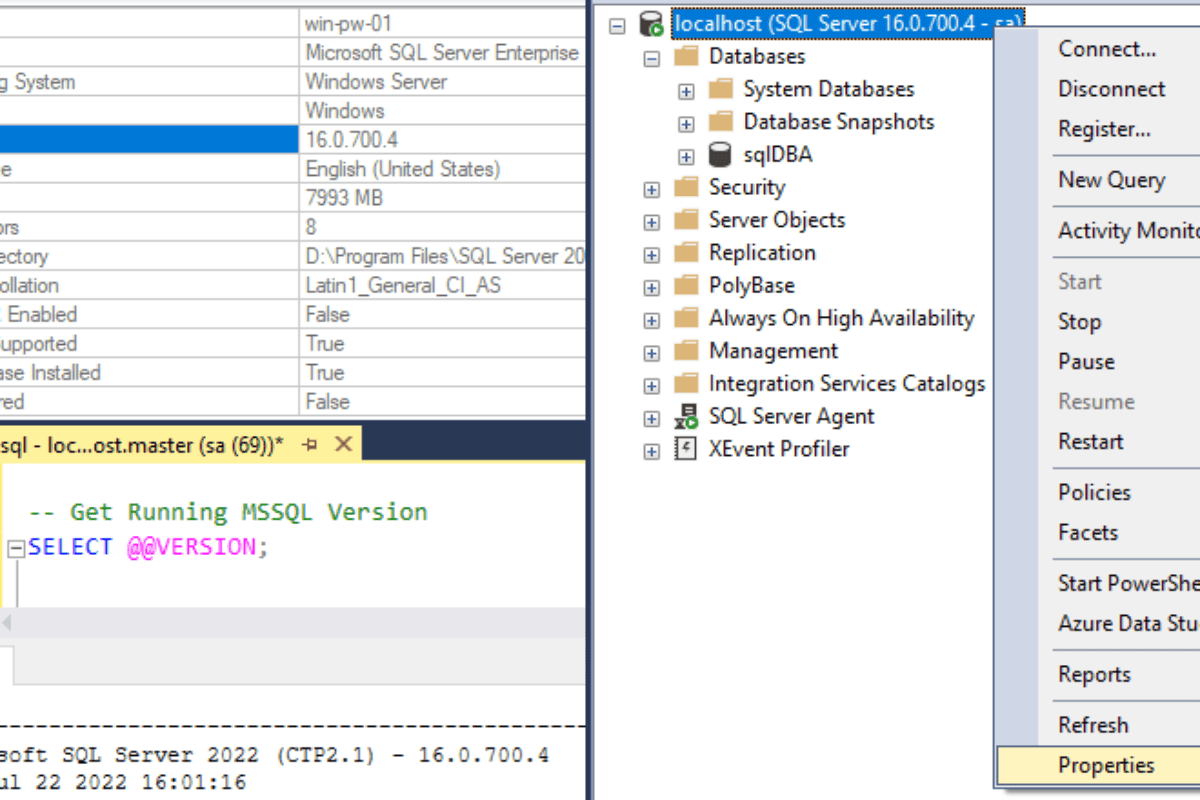 SQL Server - Peter Whyte