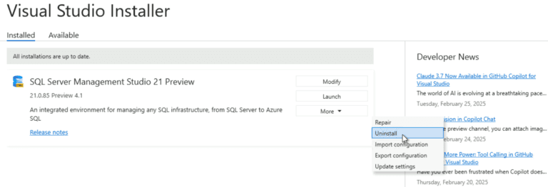 SSMS 21 (Preview Release) - SQL DBA Blog