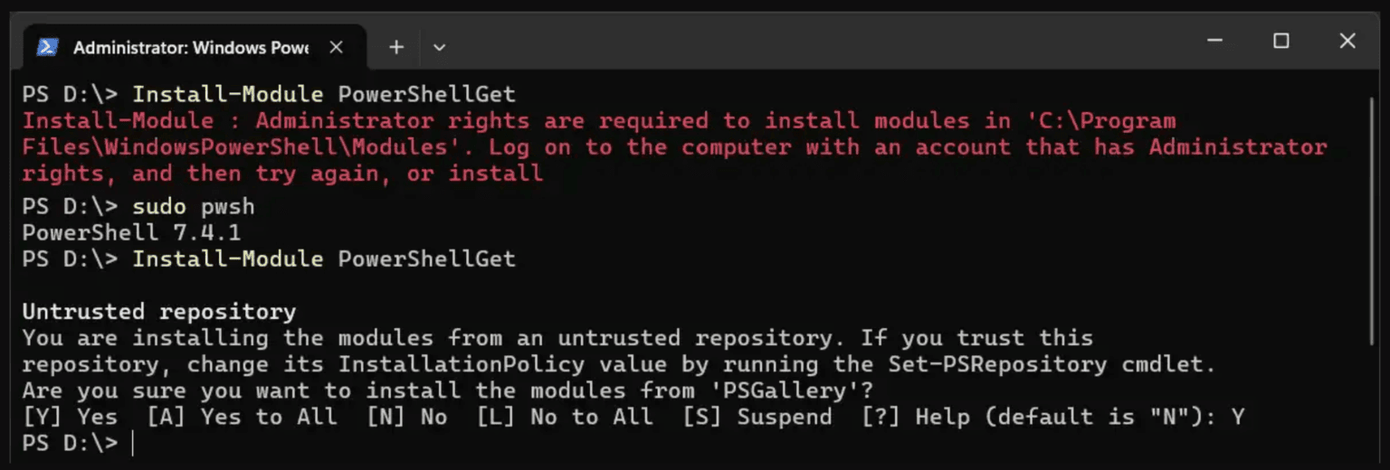 Sudo for Windows: A Quick Overview - SQL DBA Blog